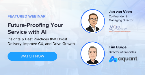 Webinar: Future-Proofing Your Service with AI